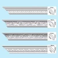 China Top Grade Decorative Panel Polyurethane Foam Skirting for Traditional European Style for sale