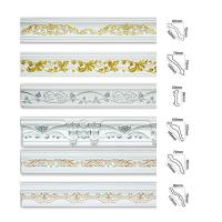 China Polyurethane Foam Skirting Cornice Crown Moulding HG-7032 Straight Section for Market for sale
