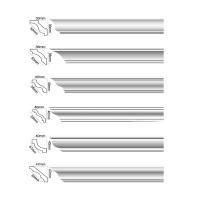 China Polyurethane Cornice Moulding for Home Decoration in Traditional European Style for sale