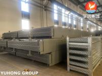 China Plug Type Industrial Air Cooled Heat Exchanger Petrochemical And Oil Refineries Application for sale