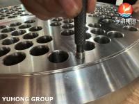 China SA240 SS304 Tube Sheet Stainless Steel Forgings For ASME Certificate Heat Exchanger 100% Penetrant Testing for sale
