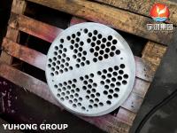 China SA240 SS304 Tube Sheet Stainless Steel Forgings For ASME Certificate Heat Exchanger 100% Penetrant Testing for sale