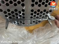 China ASTM A403 TP304L Heat Exchanger Tube Sheet Rotated Triangular Design for High-Temperature Corrosion Resistance for sale