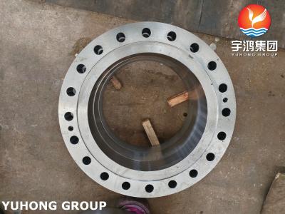 China SA266 Grade 2N Carbon Steel Shell Flange for Heat Exchangers ASME Standard for sale