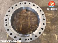 China SA266 Grade 2N Shell Side Flange Tube Side Flange For TEMA R Shell and Tube Heat Exchanger for sale