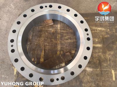 China SA266 Grade 2N Shell Side Flange Tube Side Flange For TEMA R Shell and Tube Heat Exchanger for sale