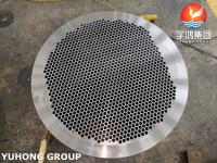 China Gr.2N Forged Carbon Steel Heat Exchanger Tubesheet ASME SA266 Standard for sale