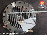 China Customization Stainless Steel Condenser Tube Sheet ASME SA182 F304/304L F316/316L for sale
