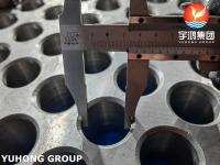 China ​​ASME VIII Certified Gr.70N Tubesheet (Normalized) 100% UT/PT Inspection for LNG Heat Exchangers for sale