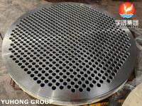 China ​​ASME VIII Certified Gr.70N Tubesheet (Normalized) 100% UT/PT Inspection for LNG Heat Exchangers for sale