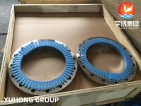 China Stainless Steel Forged Flange For Shell And Tube Side Astm A182 F304 Wn Sw Bl So Thread for sale