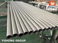 China Seamless Titanium Alloy Tube B338 GR.2 Heat Exchanger Tubing Cold Drawing for sale