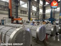 China ASME U Stamp & PED Certified Titanium Shell and Tube Heat Exchanger TEMA BEM SB338 Gr.2 for sale