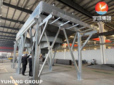 China ​​ASME U Stamp Certified Air Cooler, SA249 TP304L Tubes, Forced Draft Fan for Petrochemical Service for sale