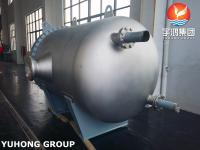 China ASME Sec VIII Div 1 Vessel, S32750 Shell with PWHT for Mining Blowdown System H₂S Environments for sale
