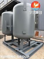 China Glycol Flash Vessel ASME Pressure Vessel Stainless Steel SA240 SS304 Cladding Material for sale