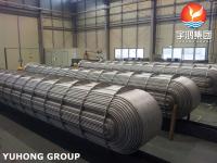 China ASTM A790 UNS S31803 SAF2205 U Bend Tube Bundle ASME Section VIII Certified for sale