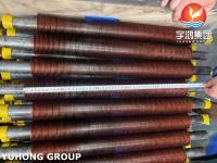 China ASTM A106 Gr.B Tube With Cu-T2 Fin with Embedded Fin Tube with G-type for sale