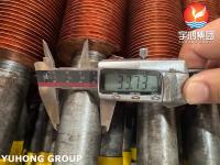 China ASTM A106 Gr.B Tube With Cu-T2 Fin with Embedded Fin Tube with G-type for sale