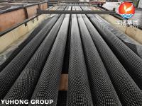 China ASTM A335 P22 High Frequency Welded Serrated Spiral Fin Tube for Heat Exchangers & Boilers for sale