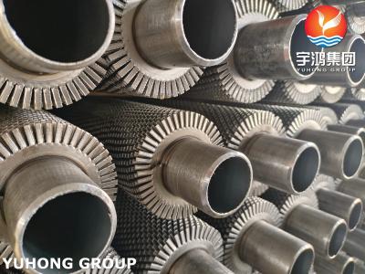 China ASME SA192 Base Tube with Carbon Steel Fins Serrated Fin Tube for HRSG for sale