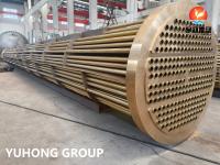 China ASME SB111 C68700 Aluminum Brass U-Bend Tube Bundle Corrosion Resistant for Seawater & Cooling Water Service for sale