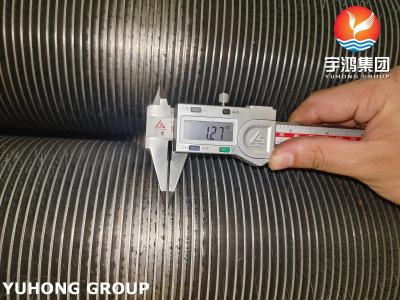 China ASTM A376 Stainless Steel Seamless TP347H HFW Finned Tubes for Waste Heat Recovery Systems for sale