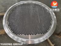China Heat Exchanger Tubesheet ASME SA266 GR.2N Normalized PT Available for sale