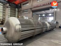China ASME GAS GAS SA270 L7 Shell and TP304L Tube Heat Exchangers for Pipeline Project for sale