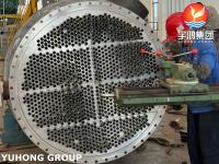 China ASME U Stamp Shell and Tube Heat Exchanger U Tube Bundle SA213 TP304L SS304L Chiller for sale