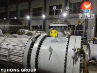 China ASME U Stamp Shell and Tube Heat Exchanger U Tube Bundle for Refinery Effluent Service for sale