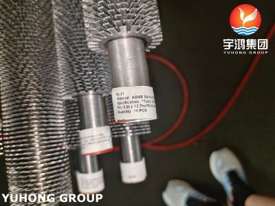 China ASTM A192 Carbon Steel Serrated Finned Tubes For Furnace Convection Section Heat Transfer for sale