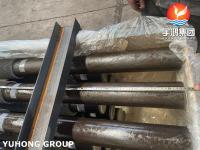 China ASTM A335 P9 Alloy Steel Serrated Finned Tubes For High Temperature Boiler Superheaters for sale