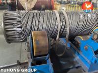 China ASME SA213 Spiral Wound Exchanger Bundle for Cryogenic Use for sale