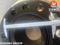 China ASTM A694 F42 Carbon Steel Flange Weld Neck RTJ High Pressure Pipeline 42ksi Yield Strength For API 5L X42 for sale