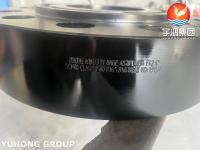 China ASTM A694 F42 Carbon Steel Flange Weld Neck RTJ High Pressure Pipeline 42ksi Yield Strength For API 5L X42 for sale