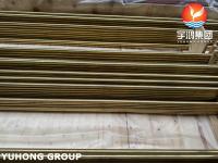 China ASME SB111 C44300 U-Bend Copper Alloy Tube For Heat Exchanger for sale