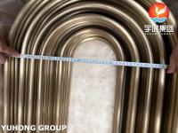 China ASME SB111 C44300 U-Bend Copper Alloy Tube For Heat Exchanger for sale