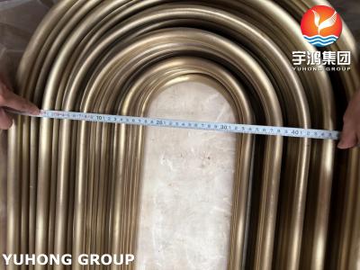China ASME SB111 C44300 U-Bend Copper Alloy Tube For Heat Exchanger for sale