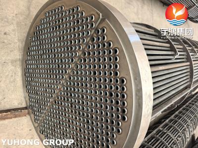 China Shell and Tube Heat Exchanger Feed Water Heater Sectional Assembly for Oil and Gas Industry for sale
