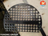 China ASME SA36 Carbon Steel Baffle Plate Custom Shell & Tube Exchanger Internals Precision-Cut with Clean Edges for sale