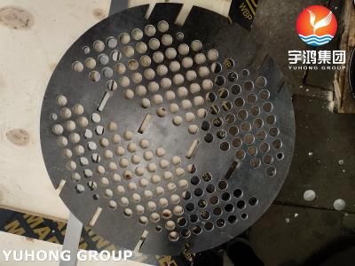 China ASME SA36 Carbon Steel Baffle Plate Custom Shell & Tube Exchanger Internals Precision-Cut with Clean Edges for sale