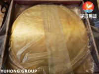 China ASME SB171 C61400 Aluminum Bronze Disc for Marine Use for sale