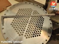 China ASME SA240 304 Precision Drilled Stainless Tubesheet for sale