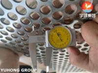 China ASME SA182 F316Ti Stainless Steel Baffle Plate for Shell and Tube Heat Exchanger Equipment for sale