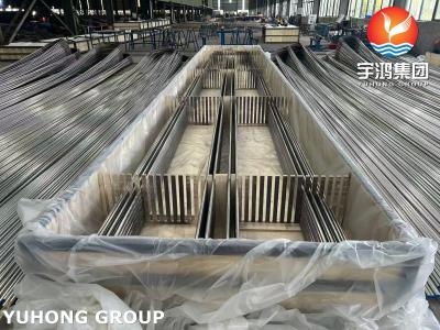 China ASME SA179 SEAMLESS COLD DRAWN CARBON STEEL U BEND TUBE FOR SHELL AND TUBE HEAT EXCHANGER U TUBE BUNDLE for sale