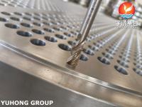 China ASME SA516 Gr.70 Carbon Steel Tube Sheet for Shell and Tube Heat Exchanger for sale