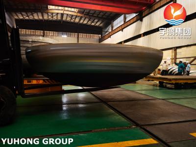 China Carbon Steel Stainless Steel Alloy Steel, Super Duplex Steel Ellipsoidal Head for Pressure Vessel, Heat Exchanger for sale