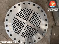China ASME SA266 Gr.2N Carbon Steel Heat Exchanger Tubesheet for Industrial Pressure Equipment for sale