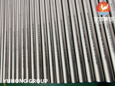 China ASTM B622  ASME SB622 HASTELLOY C22 (UNS N06022) SEAMLESS  TUBE FOR TUBE BUNDLE HEAT EXCHANGER TUBESHEET for sale